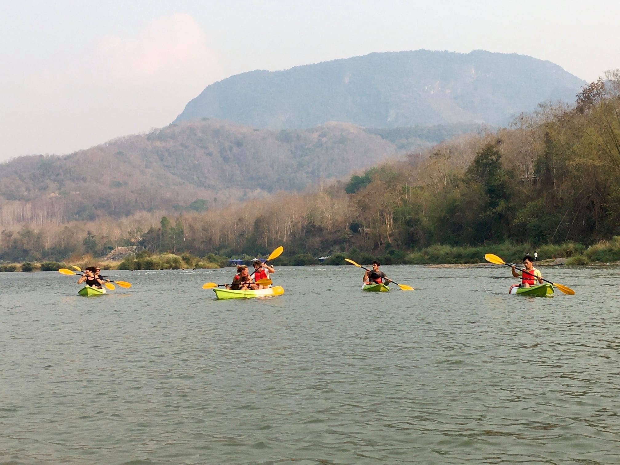 Namkhan River Tubing Or Kayaking